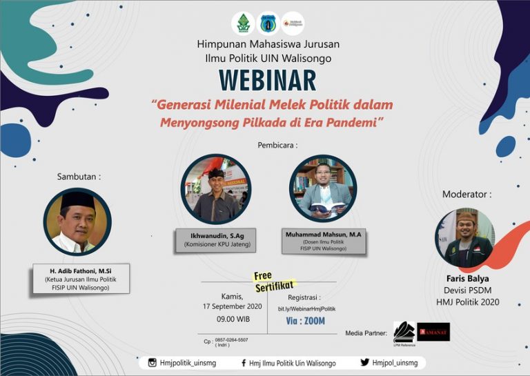 Lewat Webinar, HMJ Ilmu Politik Ajak Mahasiswa Baru Melek Dunia Politik ...